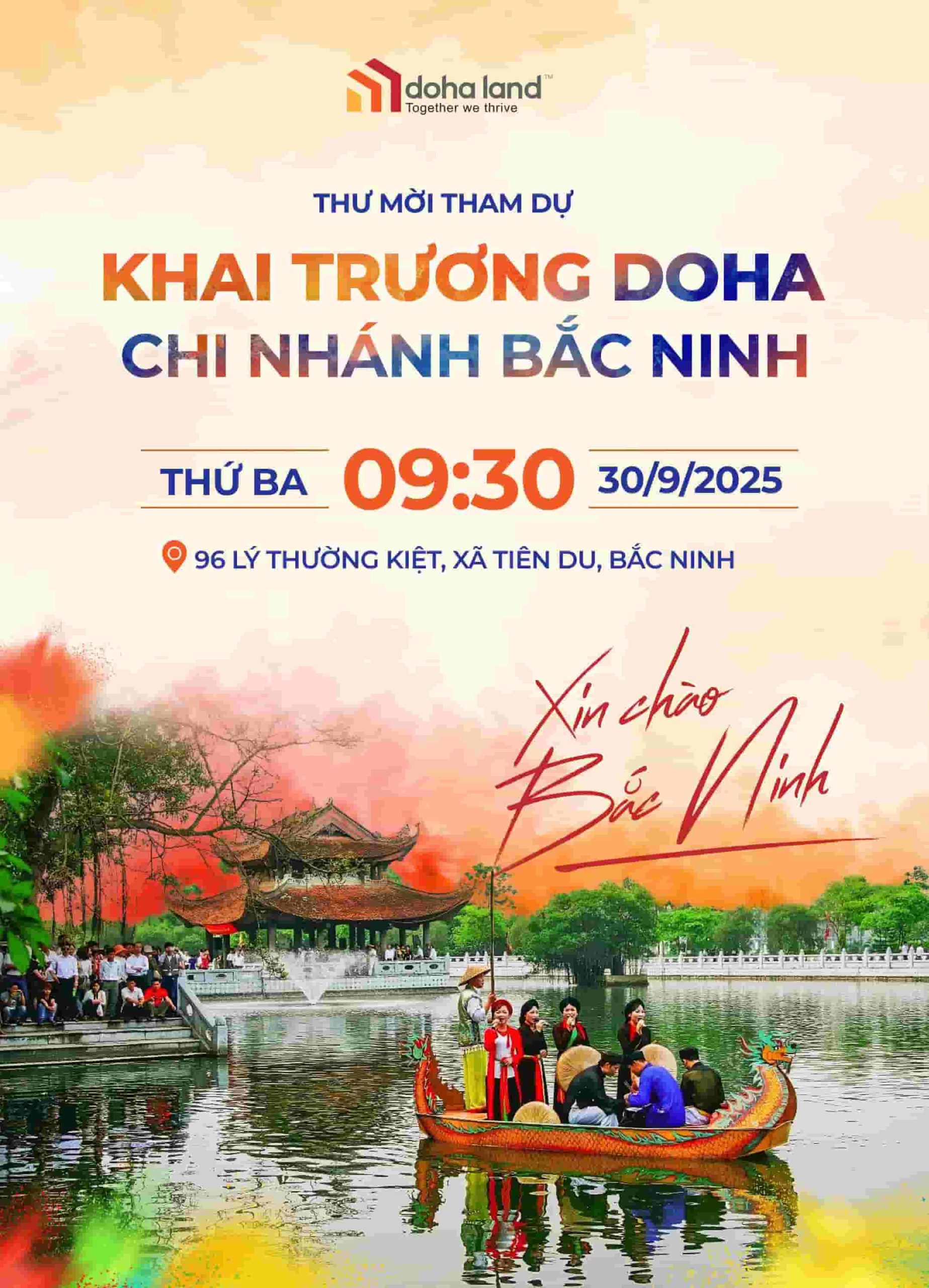 Doha Land khai trương văn phòng Bắc Ninh - Mở rộng hành trình chinh ...